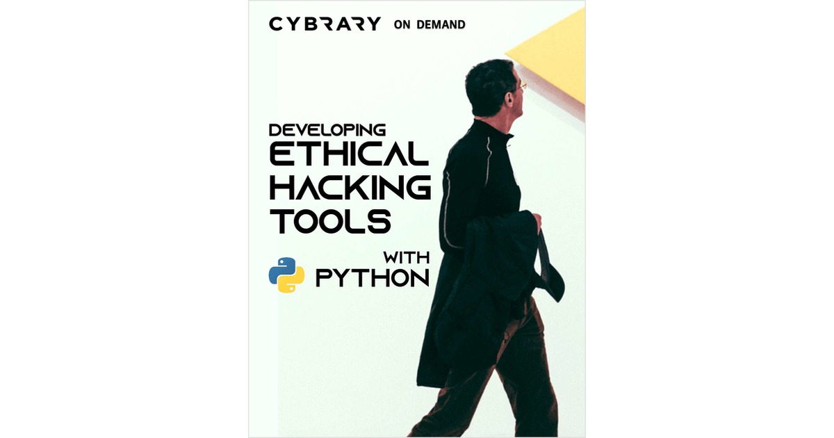 Developing Ethical Hacking Tools with Python Free Video