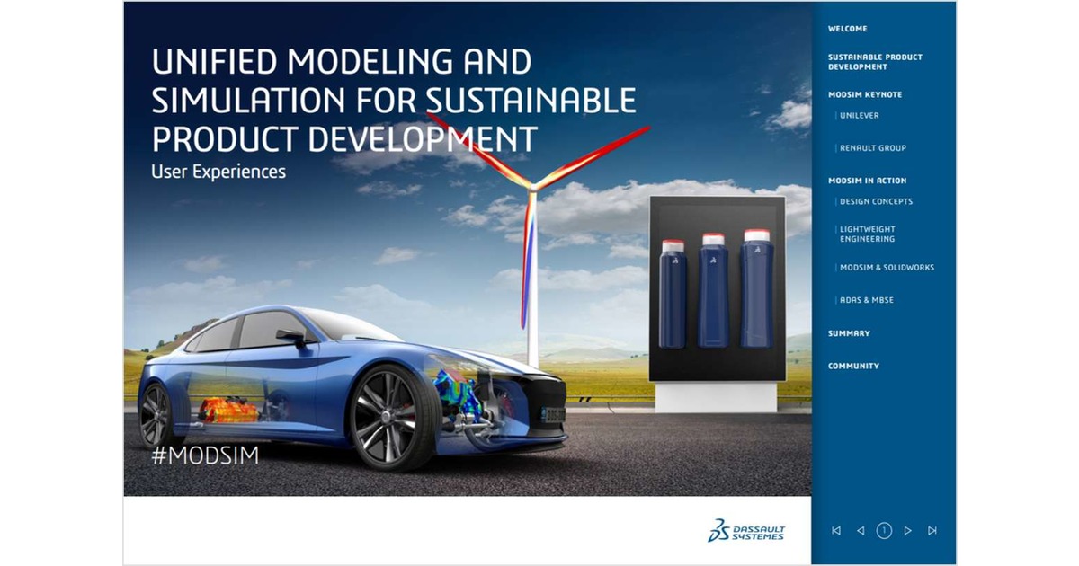 Unified Modeling And Simulation For Sustainable Product Development ...