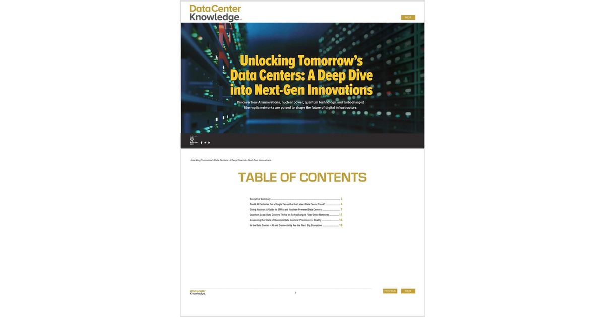 Unlocking Tomorrow's Data Centers: A Deep Dive into Next-Gen ...