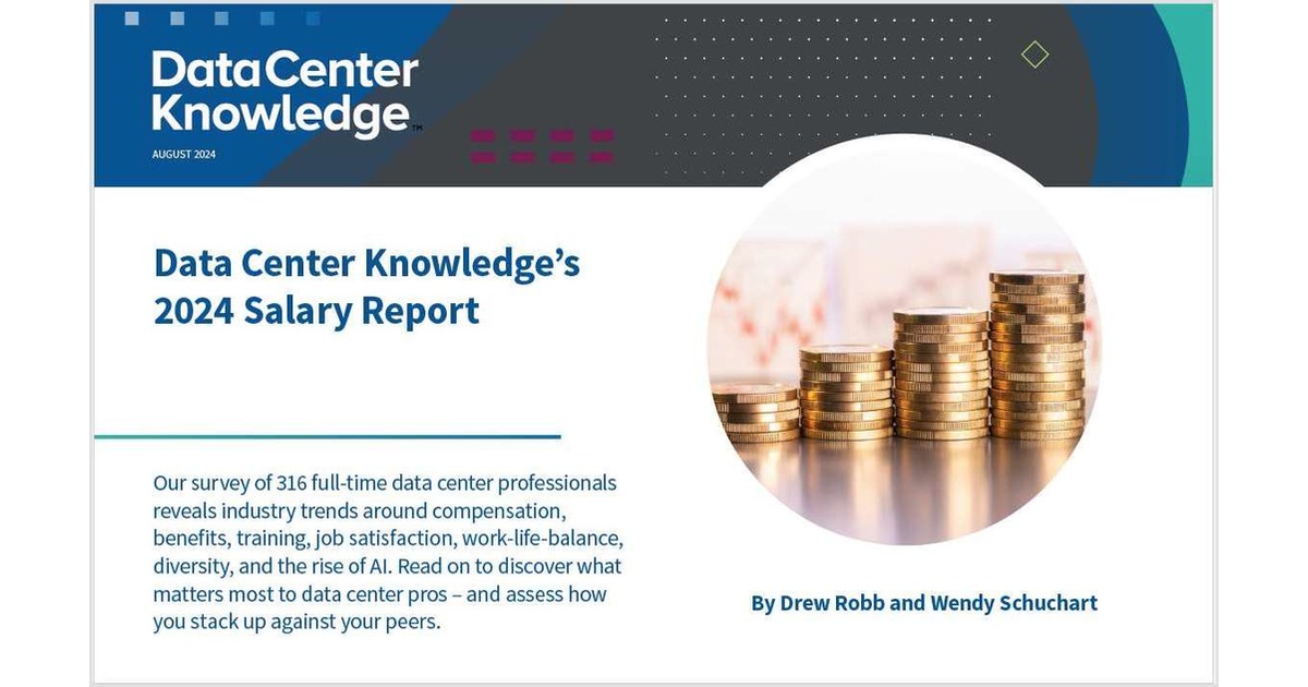 2024 Data Center Knowledge Salary Report, Free Data Center Knowledge ...