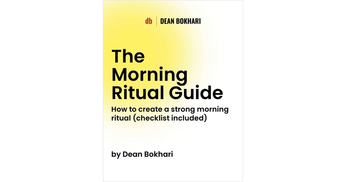 The Morning Ritual Guide Free eBook