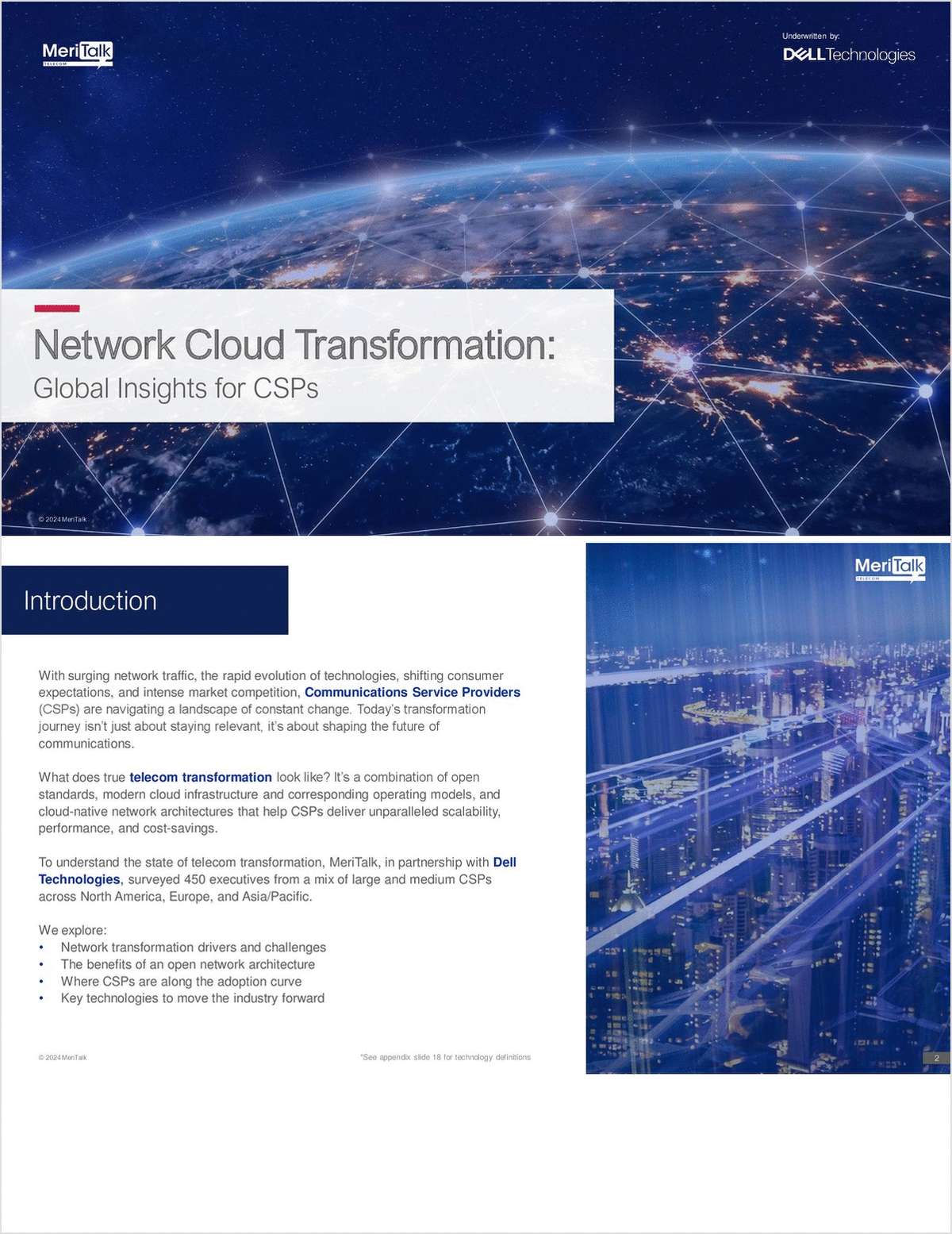 Network Transformation Global Insights For Csps Free White Paper