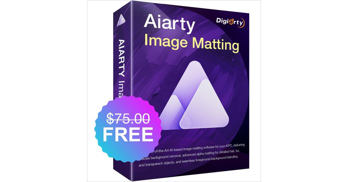 Aiarty Image Matting for PC & Mac ($75.00 Value) FREE for a Limited ...