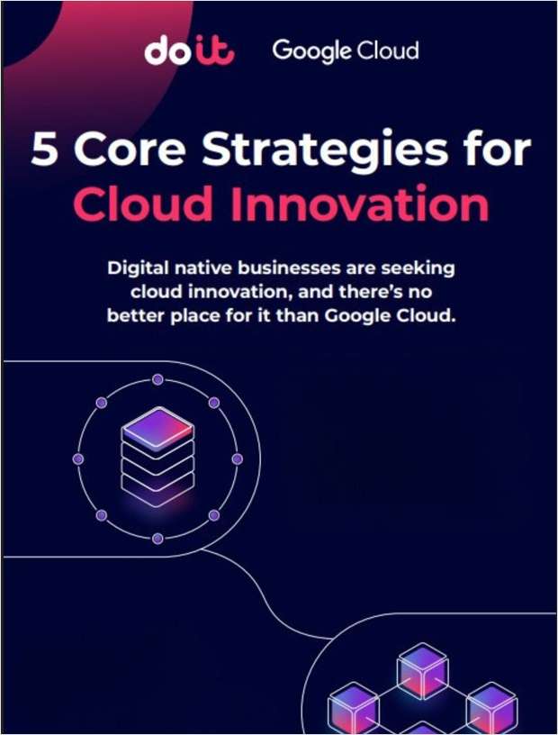 5 Core Strategies For Cloud Innovation Infographic Free Infographic