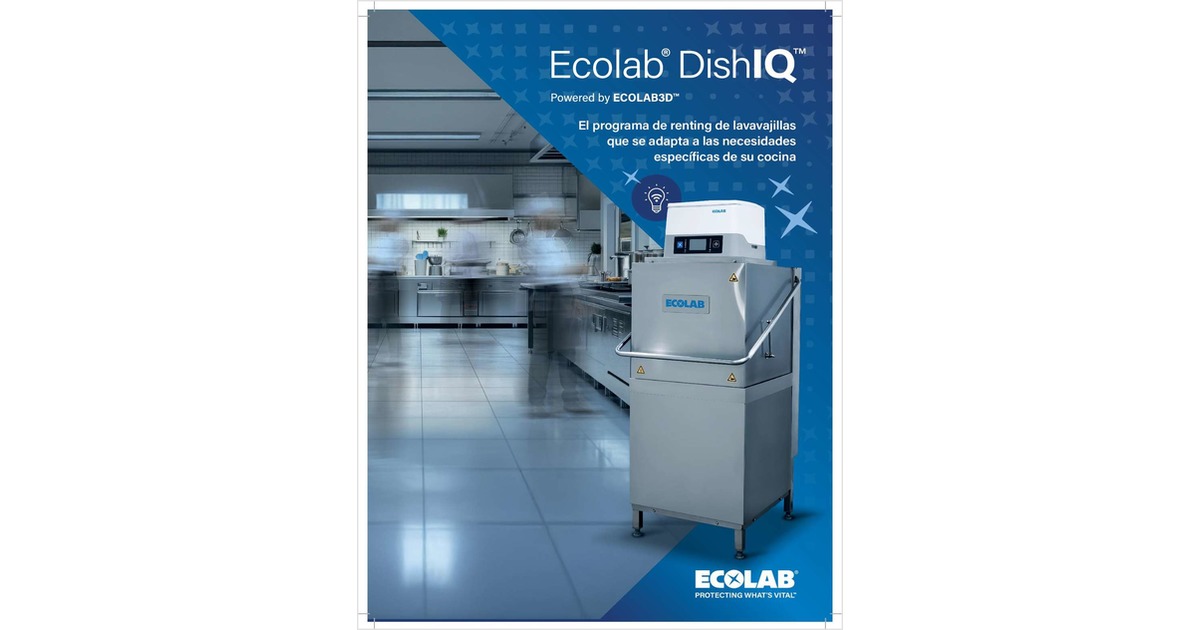 Ecolab DishIQ™ - Spanish Free Brochure