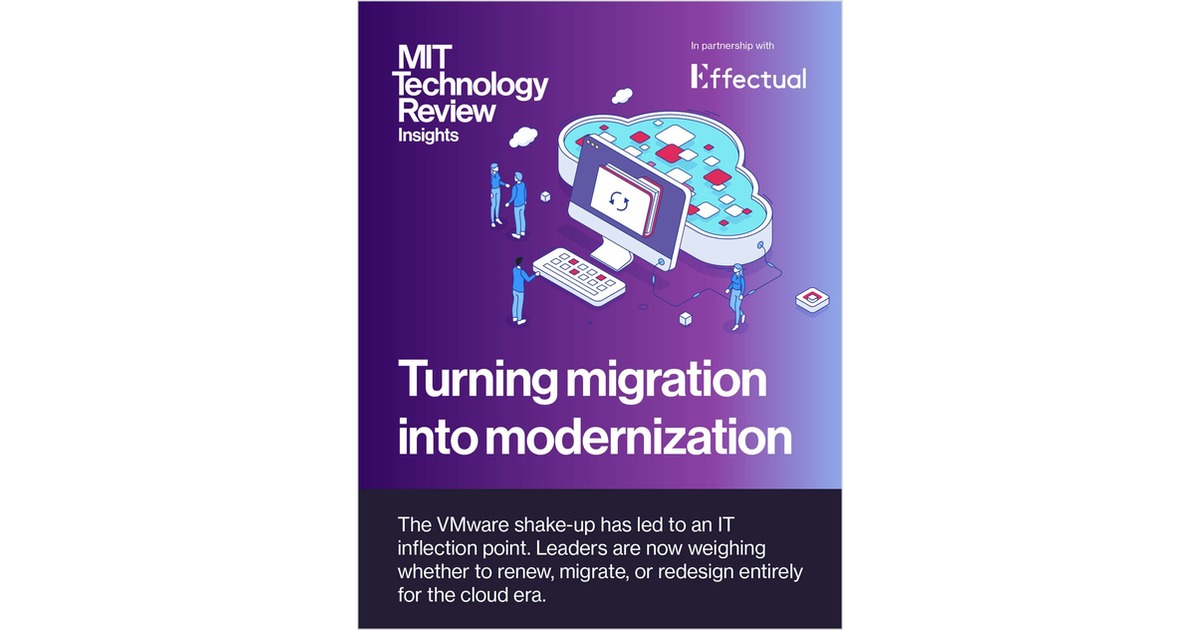 Turning migration into modernization Free Article