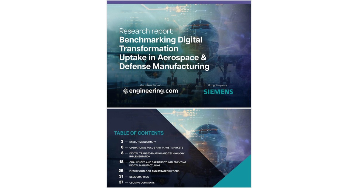 Benchmarking Digital Transformation Uptake in Aerospace & Defense ...