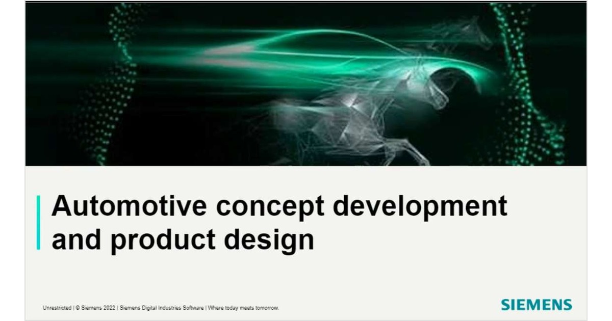 Reduce automotive development cycles with advanced CAD technology Free ...