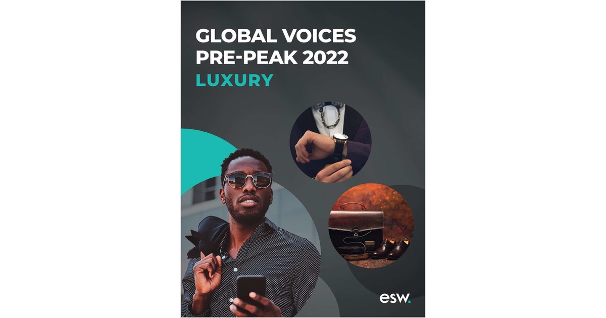 Global Voices Pre-Peak Pulse 2022 - Luxury, Free eShopWorld Survey Report