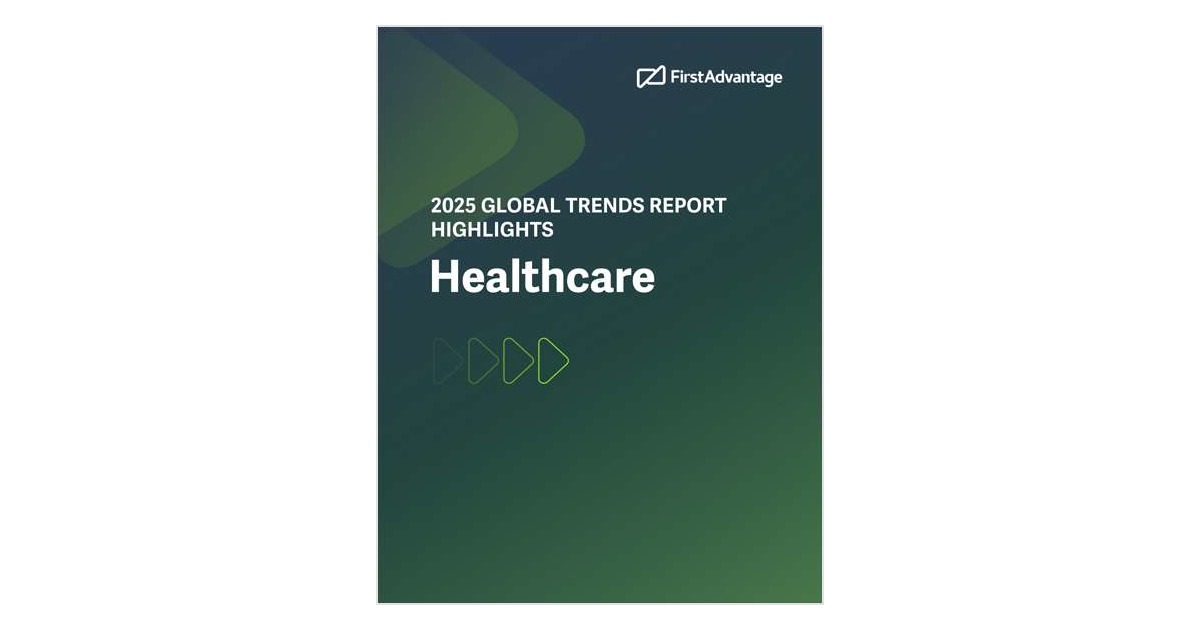 2025 GLOBAL TRENDS REPORT Infographic - Healthcare Free Infographic