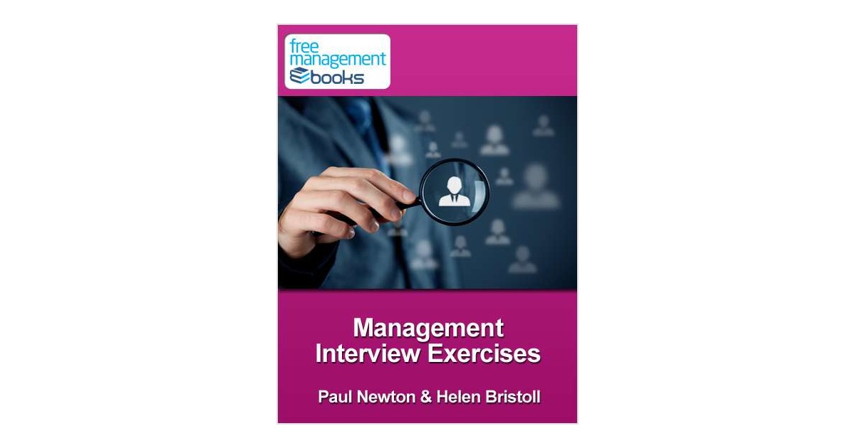 Management Interview Exercises Free eBook