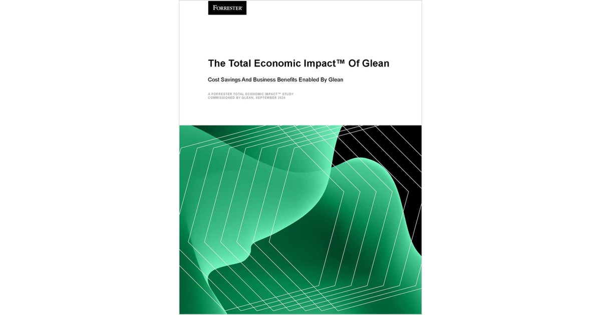 Forrester Study: The Total Economic Impact of Glean Free Case Study