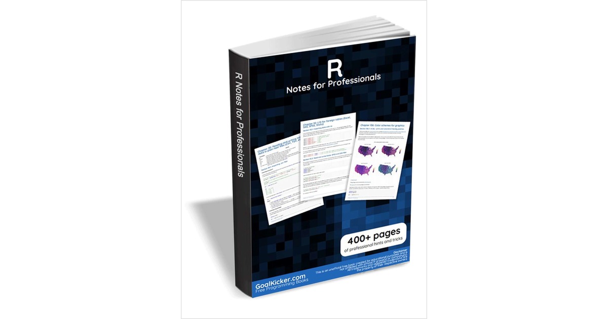 R Notes for Professionals Free eBook