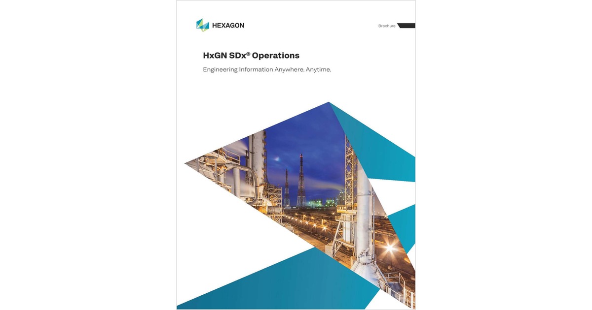 HxGN SDx® Operations - Engineering Information Anywhere. Anytime., Free ...