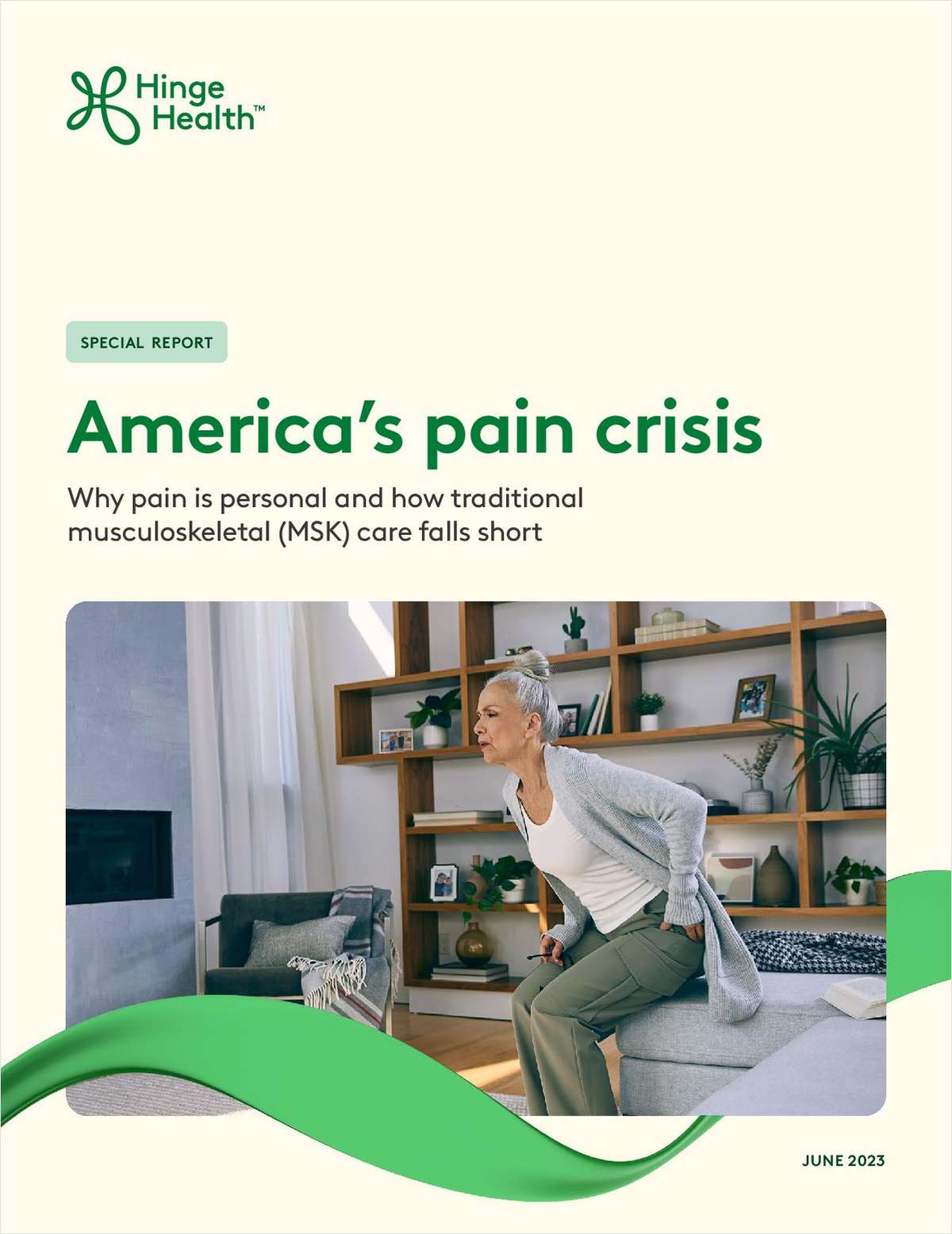 America's pain crisis: Pain is Personal and Traditional Musculoskeletal ...