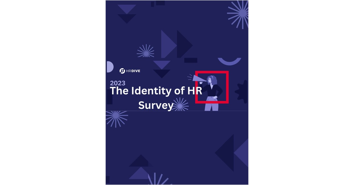 The Identity of HR Survey 2023 Free Infographic