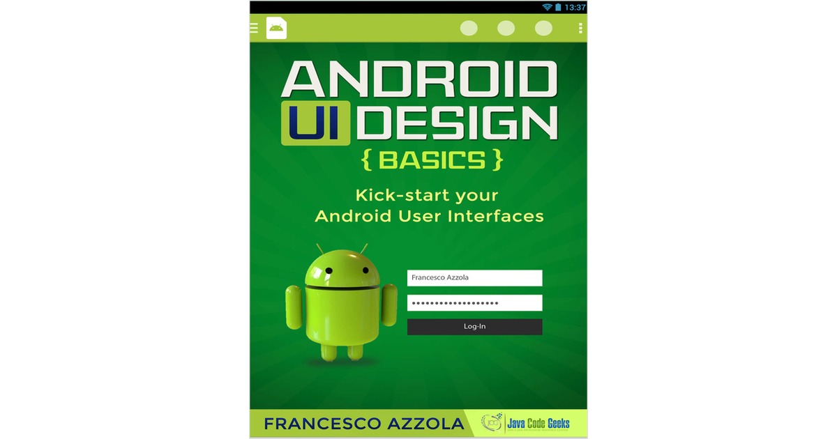Android UI Design Free eBook