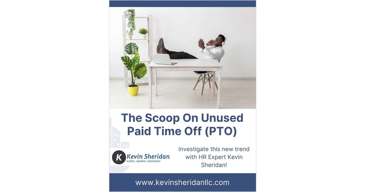 The Scoop On Unused Paid Time Off (PTO) Free Blog
