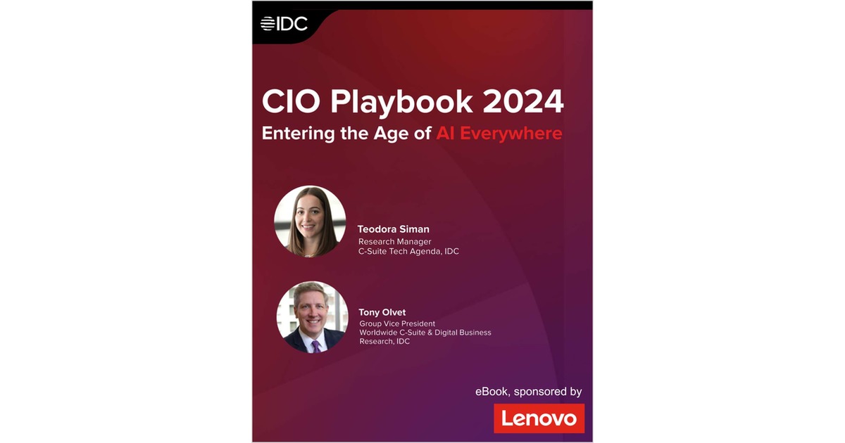 CIO Playbook 2024 Free Research Report