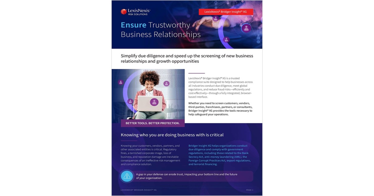 Simplify Due Diligence and Protect Your Business from Hidden Risks ...