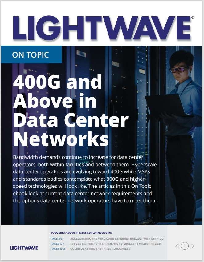 400G and Above in Data Center Networks Free eBook