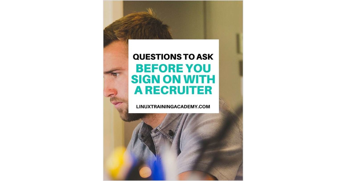 Questions to Ask Before You Sign on With a Recruiter Free Cheat Sheet