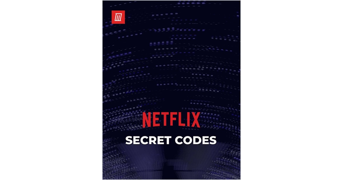 Netflix Secret Codes Free Cheat Sheet