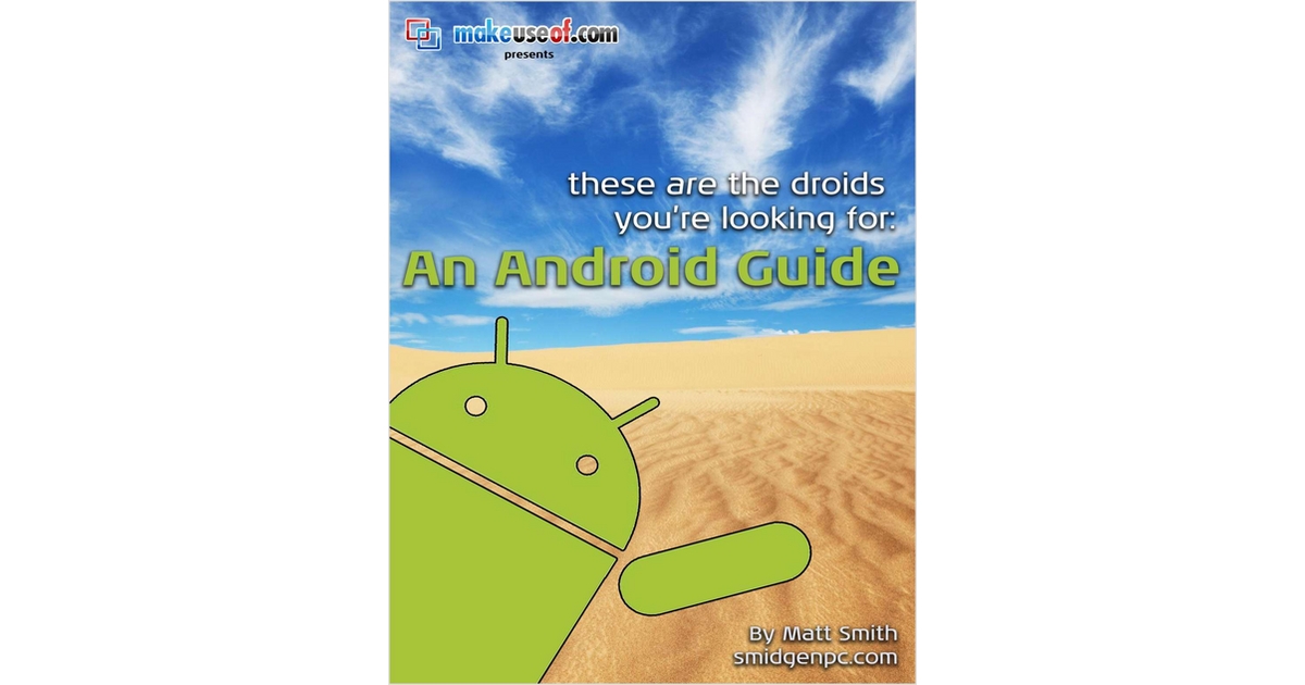 These Are The Droids You're Looking For: An Android Guide, Free ...