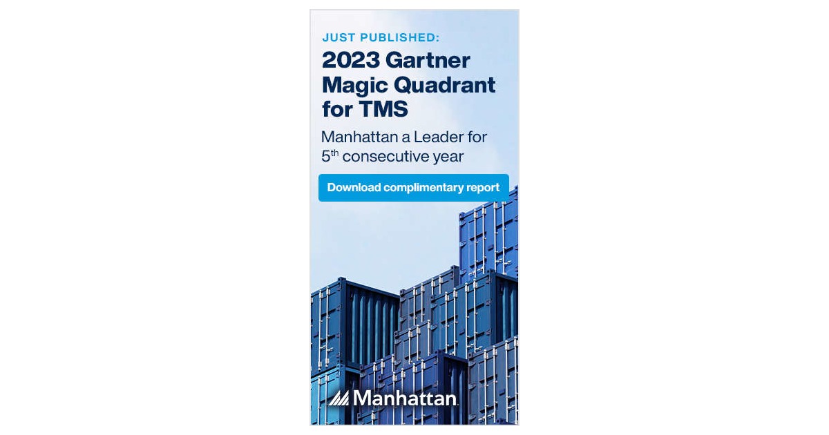 Gartner Magic Quadrant for Transportation Management Systems Free Report