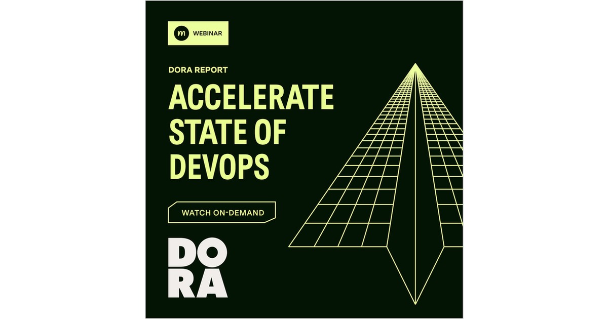 2024 DORA Report Webinar: Accelerate State of DevOps Free On-Demand Webinar