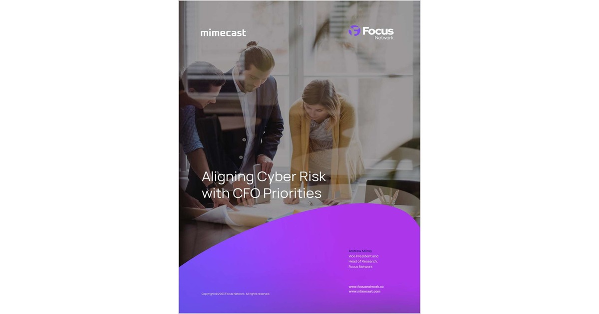 Aligning Cyber Risk with CFO Priorities Free White Paper Aligning Cyber Risk with CFO Priorities Free White Paper