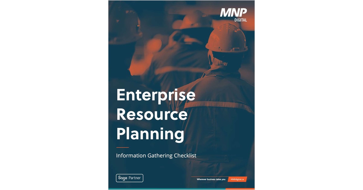Choose the right ERP solution & partner with our construction planning ...