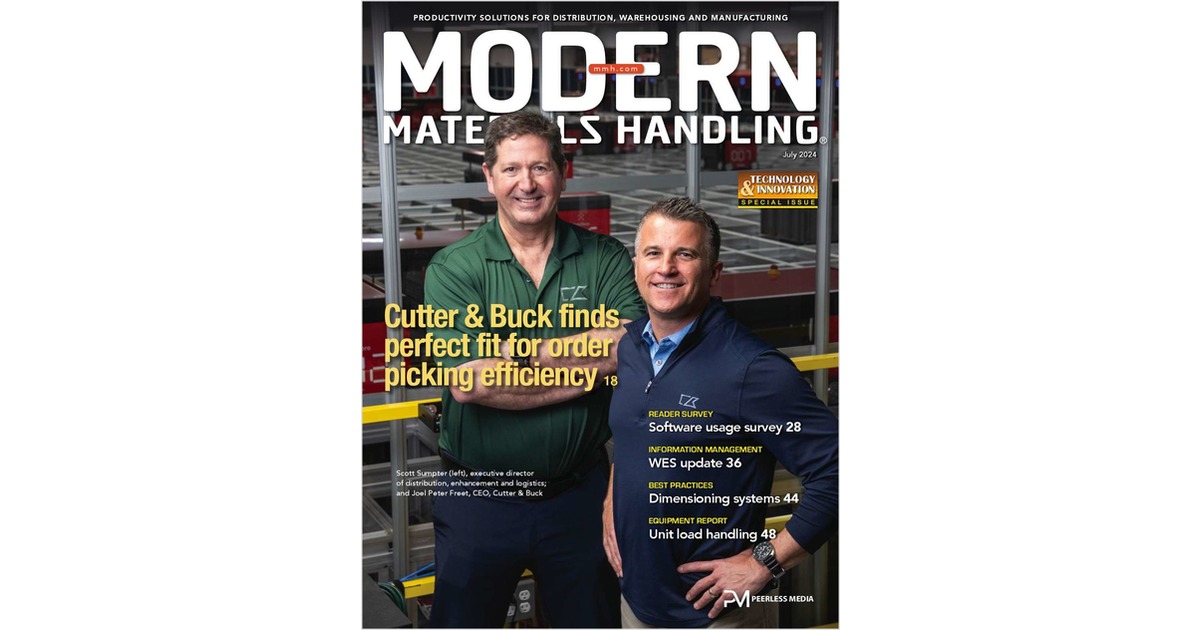 Modern Materials Handling: Cutter & Buck finds perfect fit for order ...