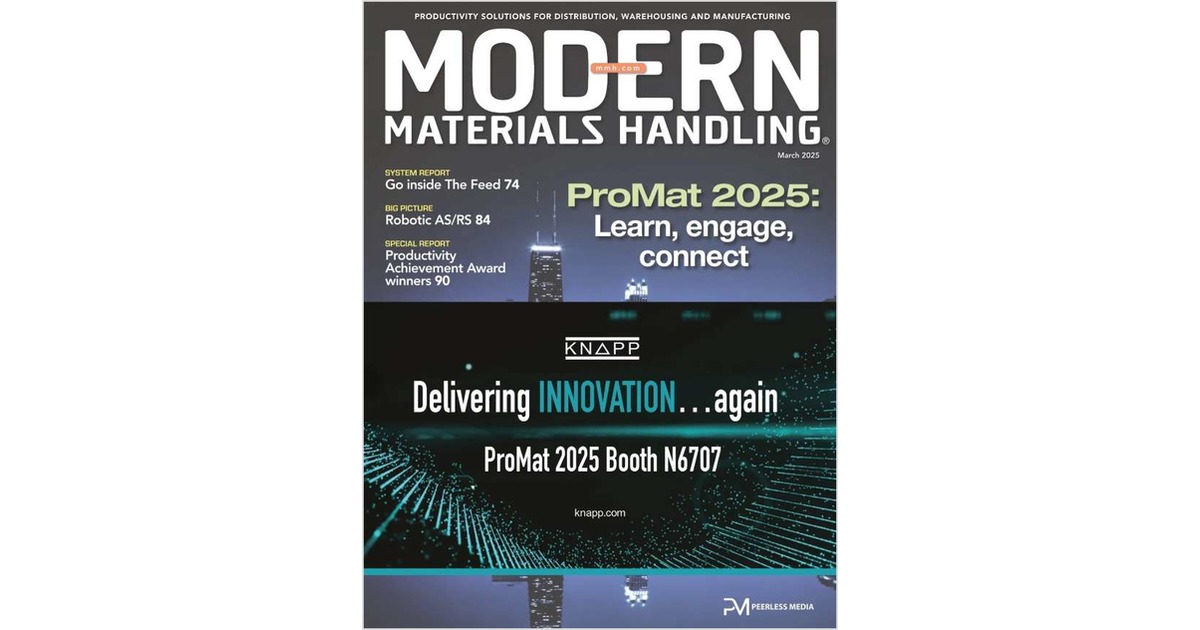 Modern Materials Handling: ProMat 2025: Learn, engage, connect, Free ...