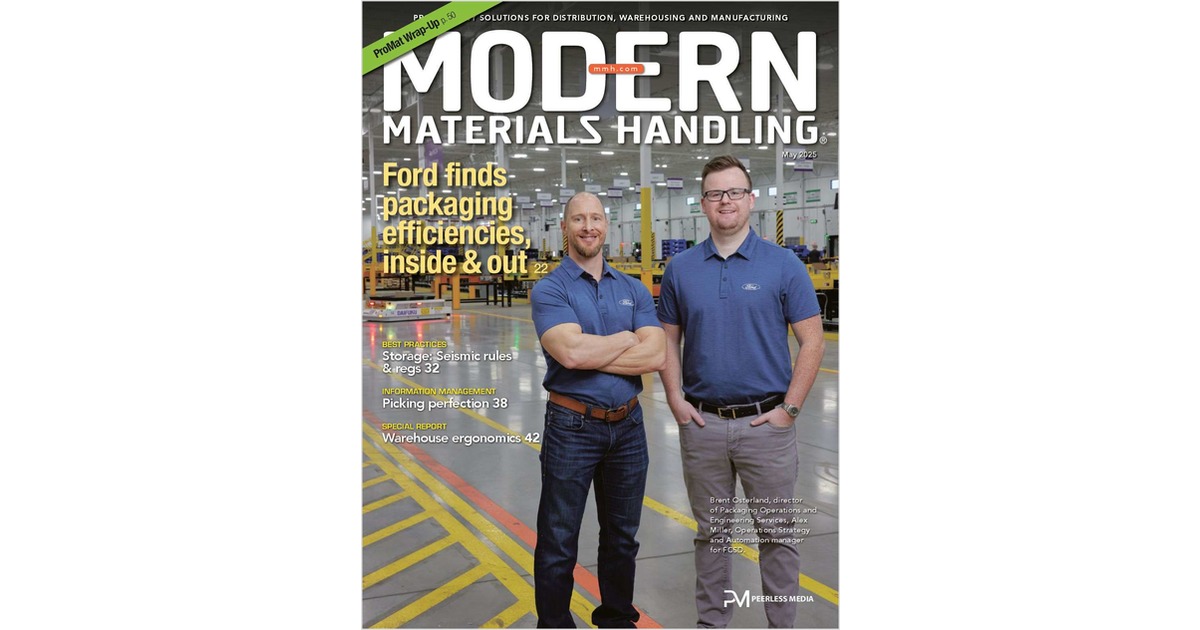 Modern Materials Handling: Ford finds packaging efficiencies, inside ...