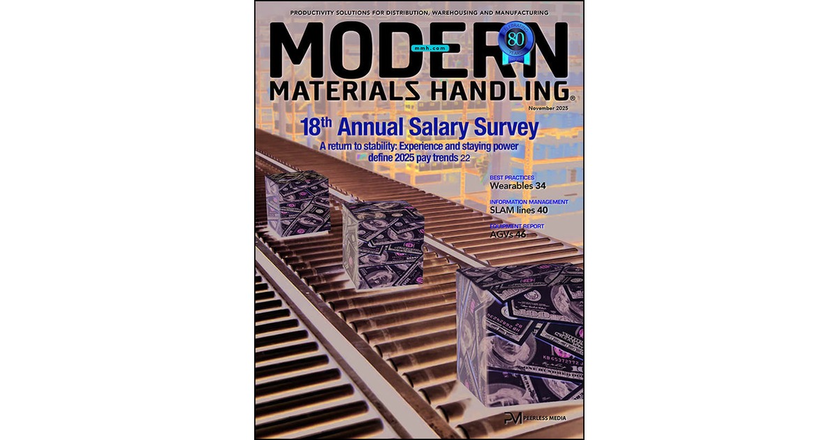 Modern Materials Handling: 18th Annual Salary Survey: A return to ...