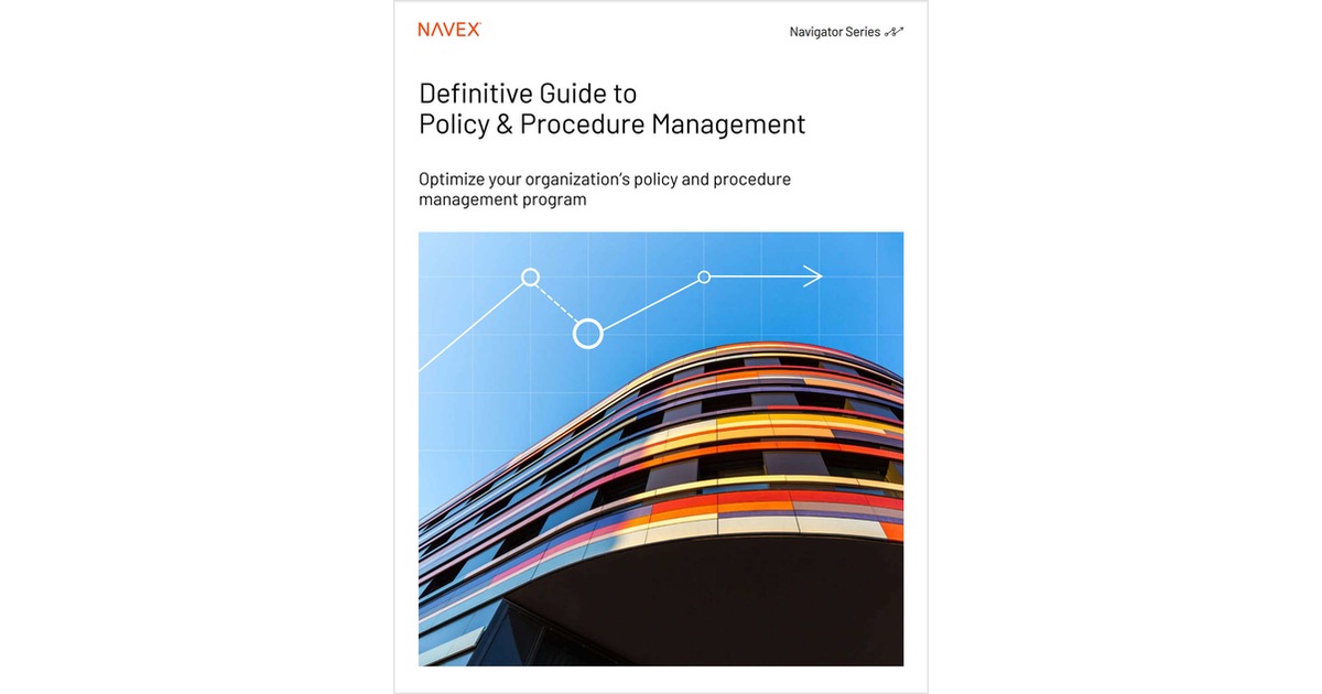 Your guide to policy and procedure management excellence Free Guide