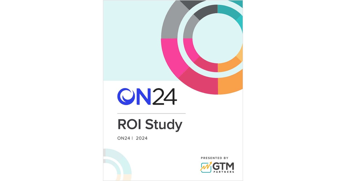 ON24 ROI Study by GTM Partners Free Survey Report