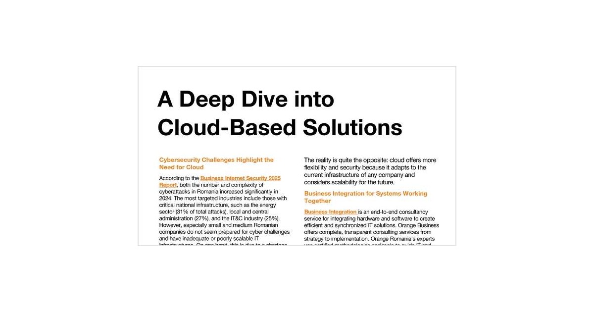 Cloud & Security Free White Paper
