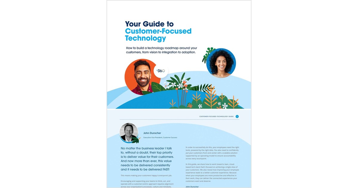 Your Guide to Customer-Focused Technology, Free OSF Digital Guidebook