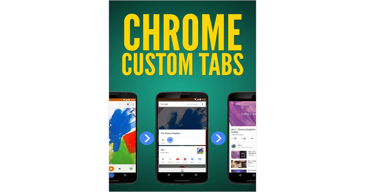 Chrome Custom Tabs, Free Packt eGuide
