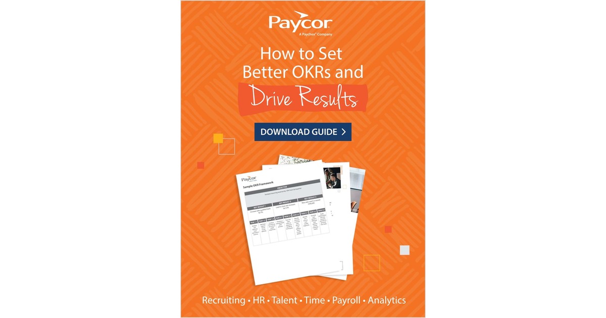 How to Set Better OKRs and Drive Results Free Guide