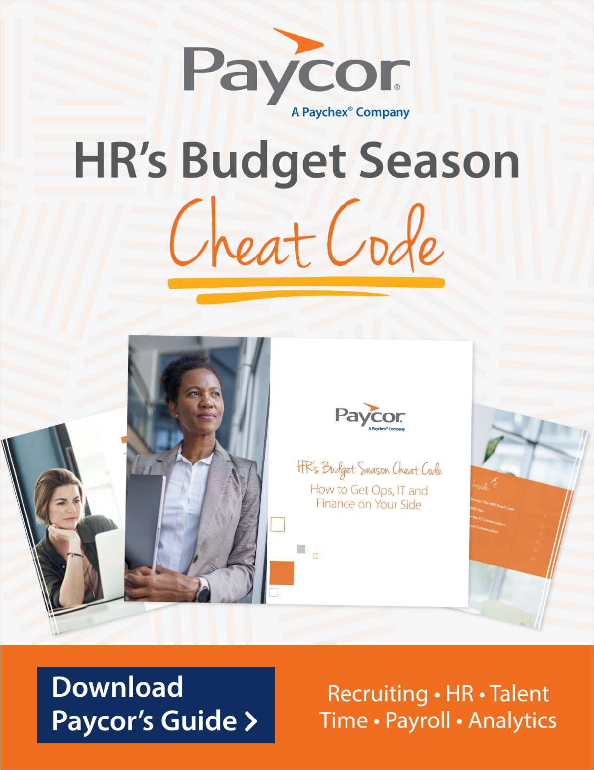 HR's Budget Season Cheat Code, Free Paycor, Inc. Guide