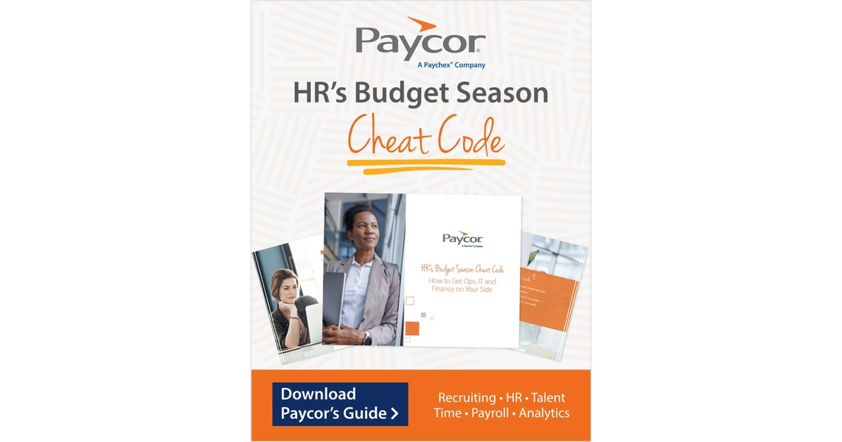 HR's Budget Season Cheat Code Free Guide
