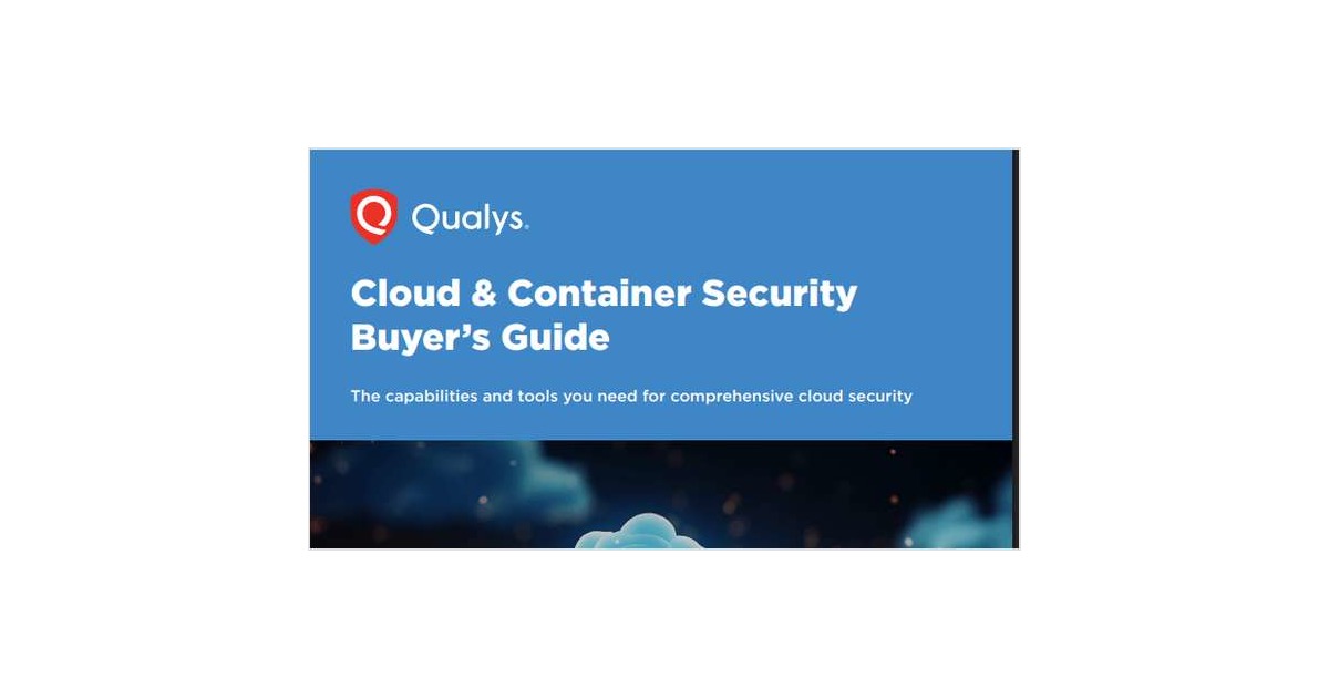 Cloud & Container Security Buyer's Guide Free Buyer's Guide