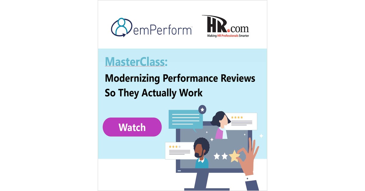 MasterClass: Modernizing Performance Reviews So They Actually Work, Free Quisitive Webinar