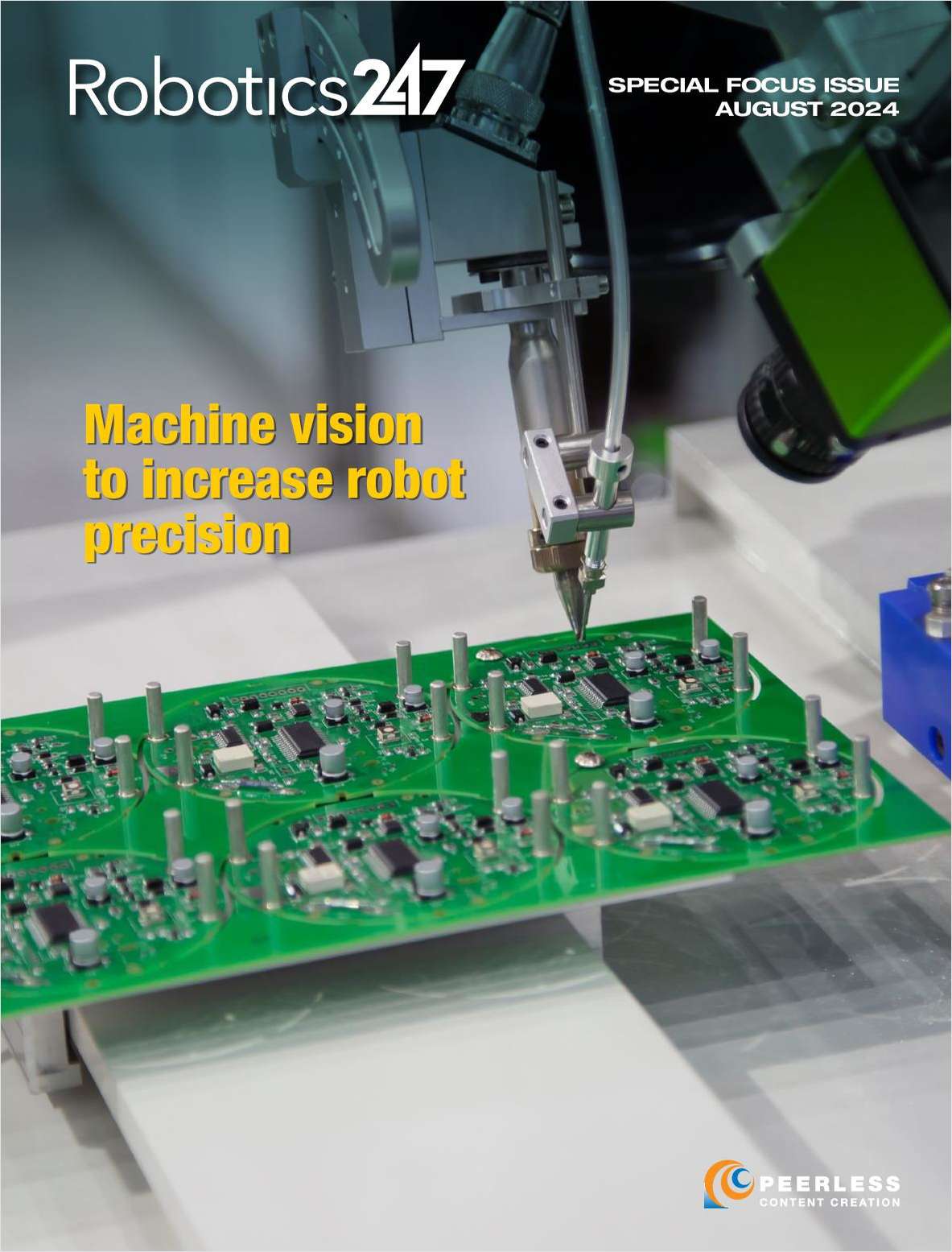 Machine vision to increase robot precision Free White Paper