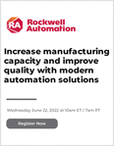 Increase manufacturing capacity and improve quality with modern ...