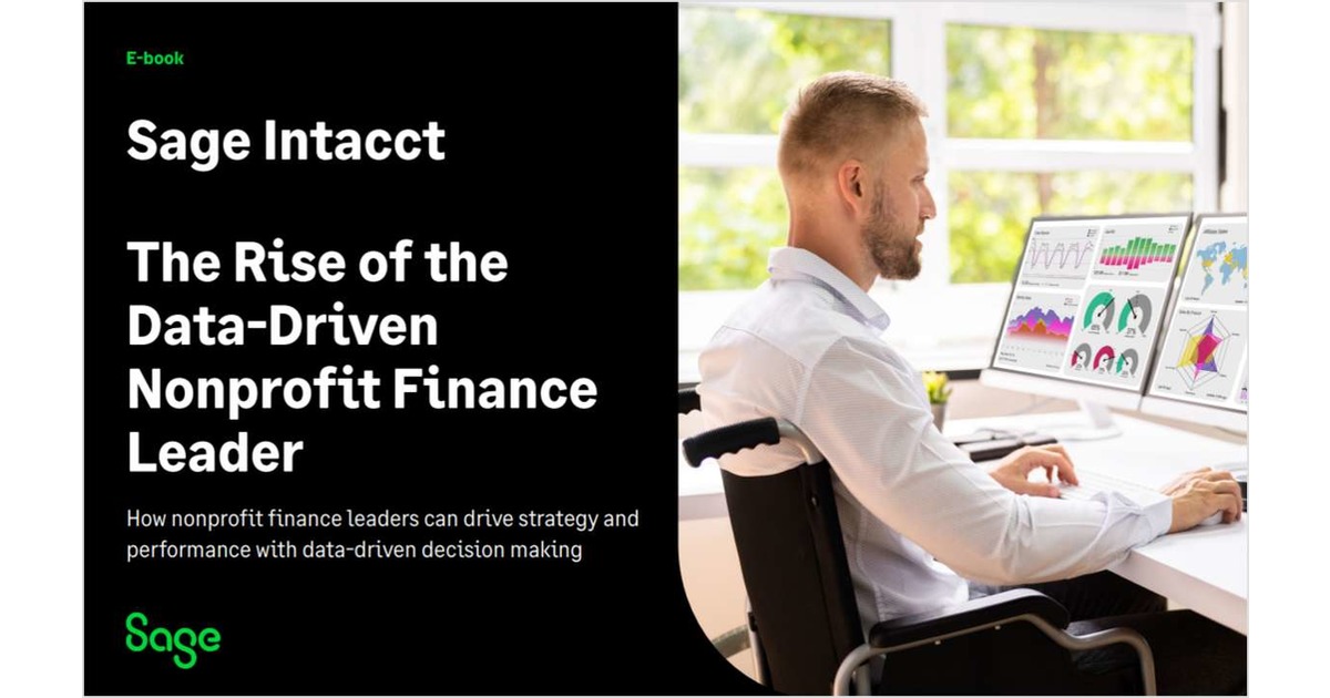 The Rise of the Data-Driven Nonprofit Finance Leader, Free Sage eBook