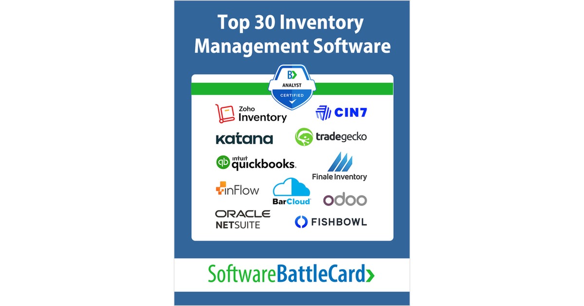 Top 30 Inventory Management Software Comparison 2025 Free Report